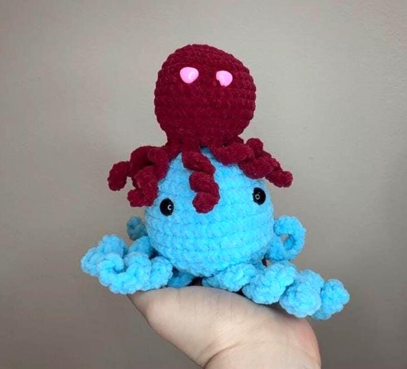 Octopus Easy Crochet Pattern | Easy Amigurumi Plush Tutorial (PDF ...