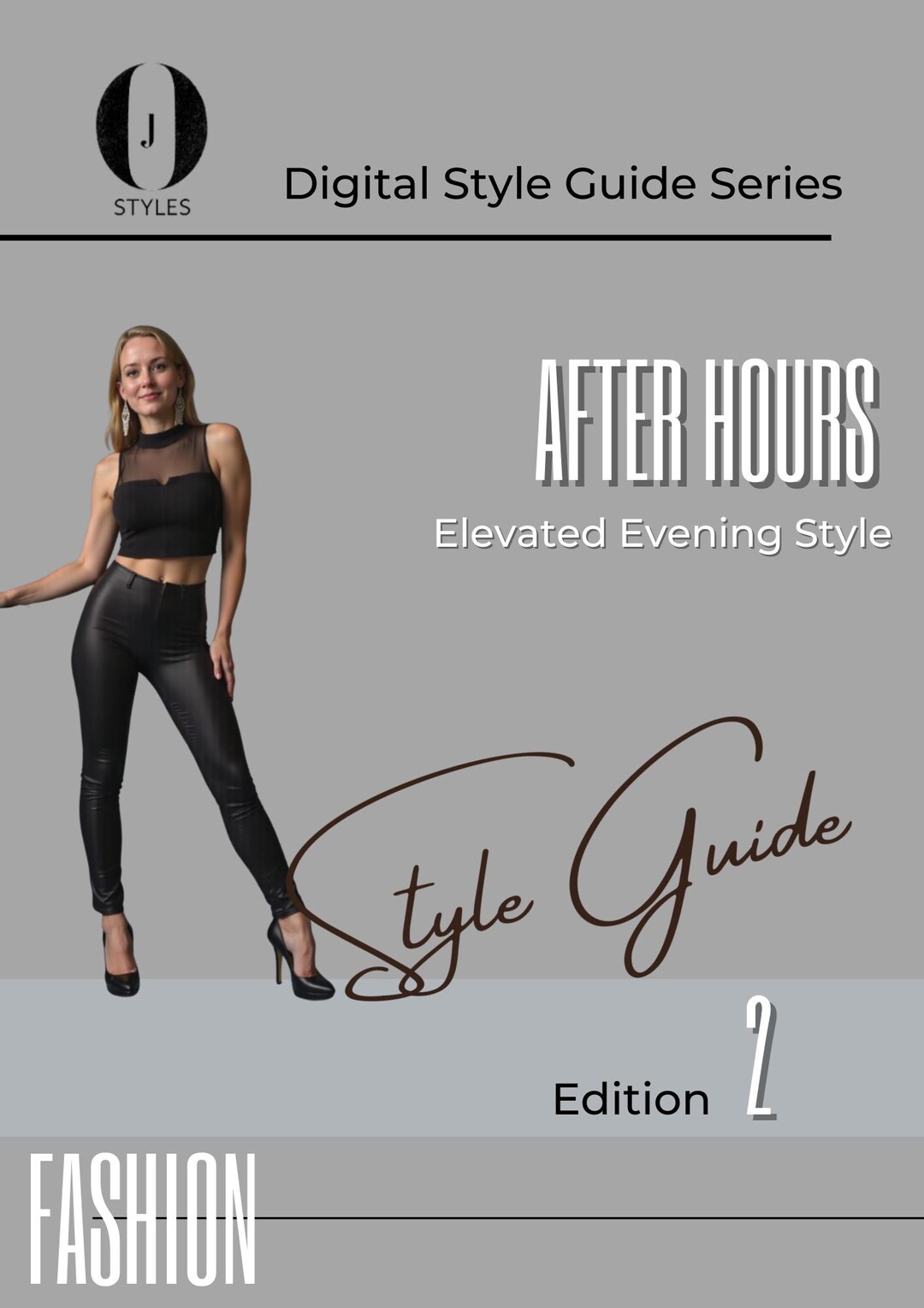 Evening Outfit Style Guide, After Hours Fashion Tips (digital PDF) - Etsy