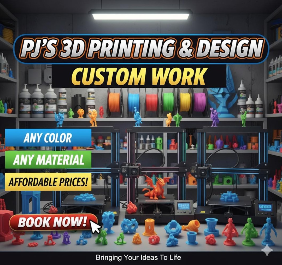 Custom 3D Printing | High-resolution Prints | Your Ideas Brought to ...
