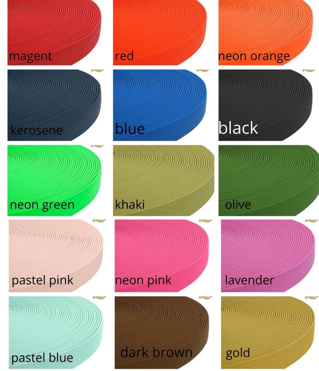 Biothane Strap 20mm – Waterproof Coated Webbing | Durable DIY Pet Gear ...