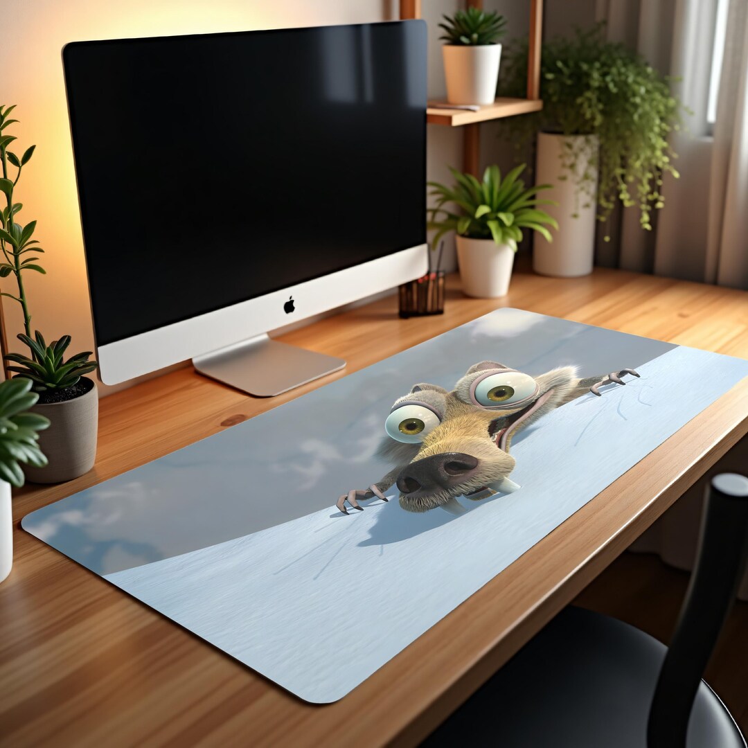 Ice Age Desk Mat | Cartoon Movie Workspace Accessory - Etsy Canada