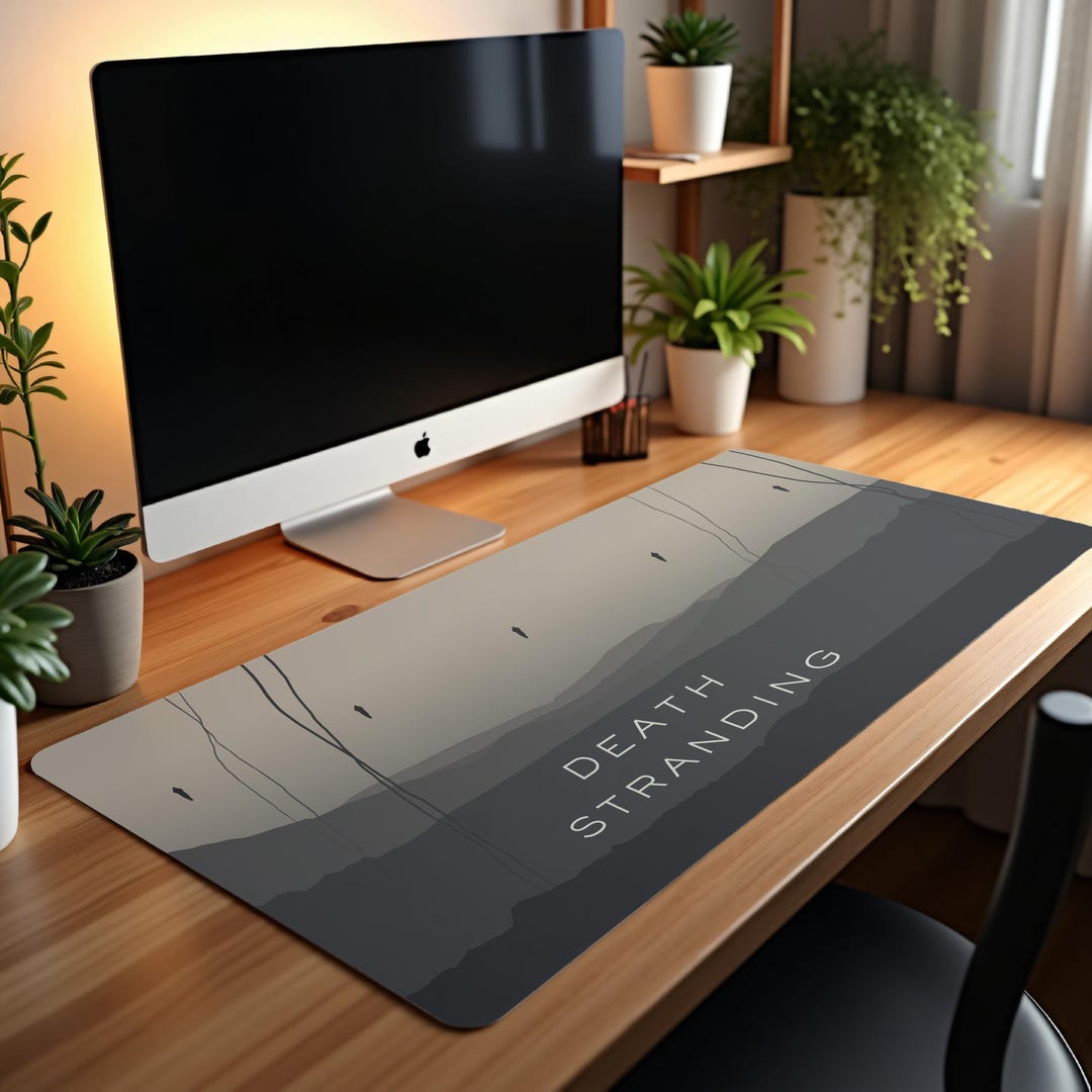 Death Stranding Desk Mat, Sci-fi Gaming Mouse Pad - Etsy