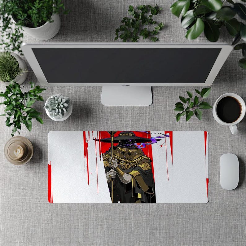 Hades Desk Mat, Dark Fantasy Gaming Mouse Pad - Etsy