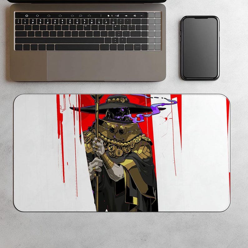 Hades Desk Mat, Dark Fantasy Gaming Mouse Pad - Etsy