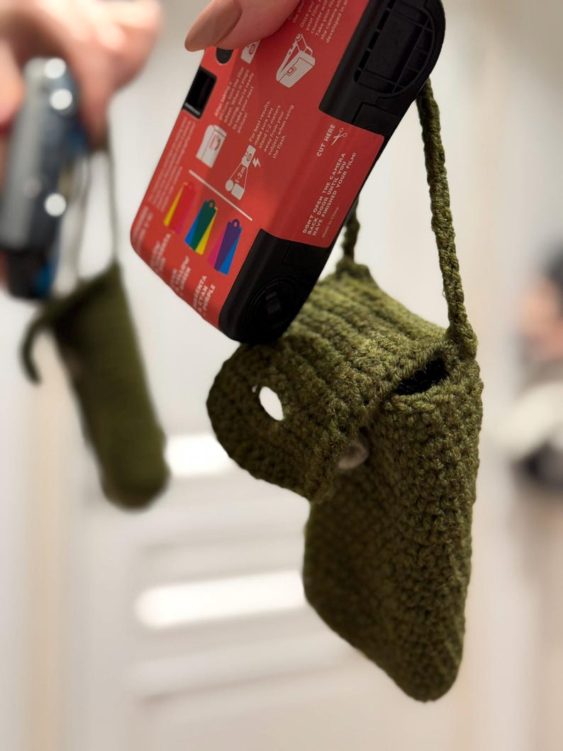 Digital Camera Pouch Crochet Pattern - Instant Download PDF - Beginners ...