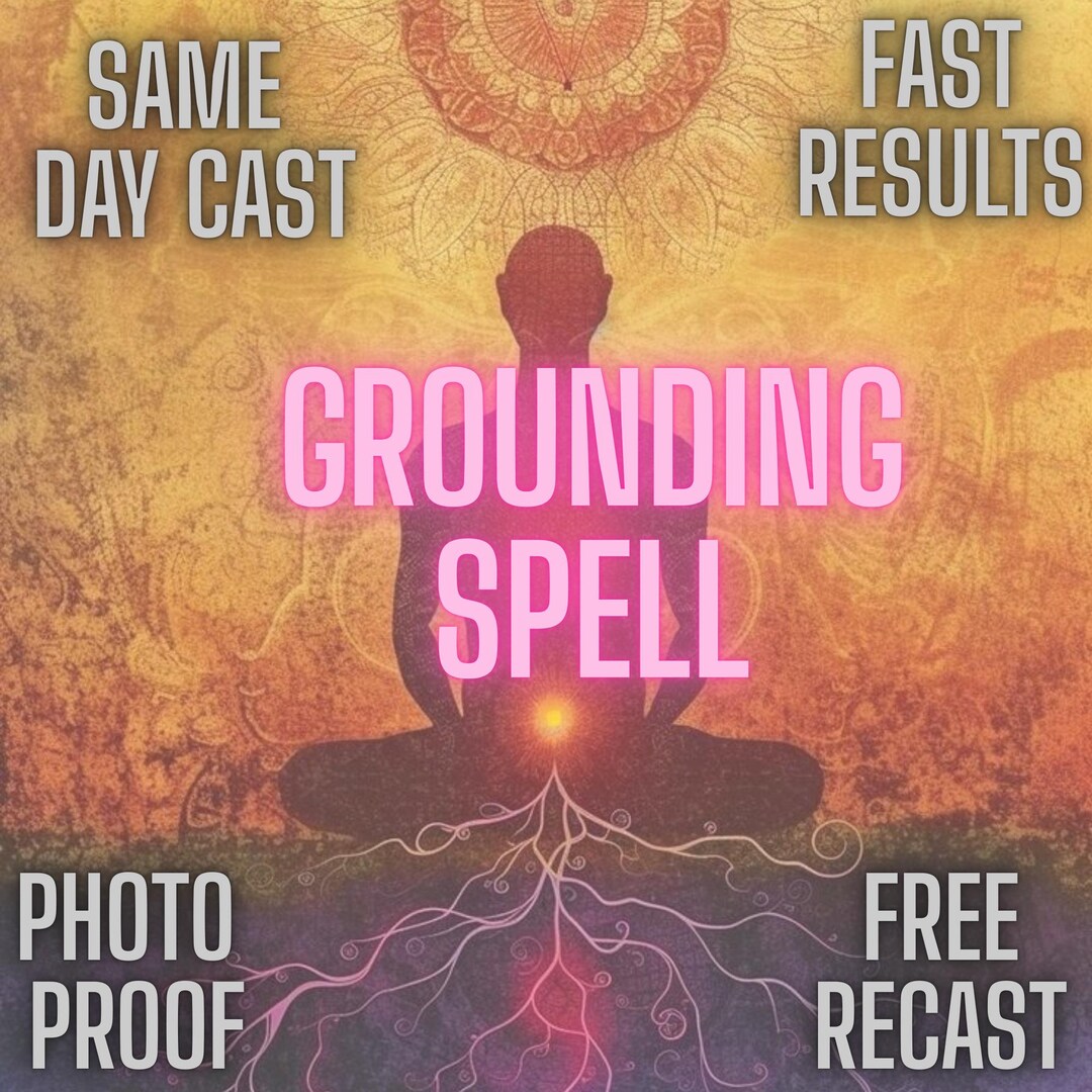 Grounding Spell | Personalized Stability & Calm | Digital Download ...