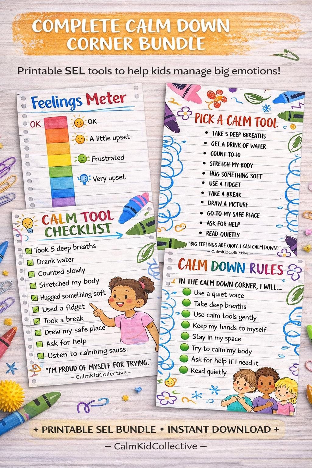 Calm Down Choice Board | Coping Skills Menu, Emotional Regulation ...
