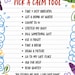 Calm Down Choice Board | Coping Skills Menu, Emotional Regulation ...