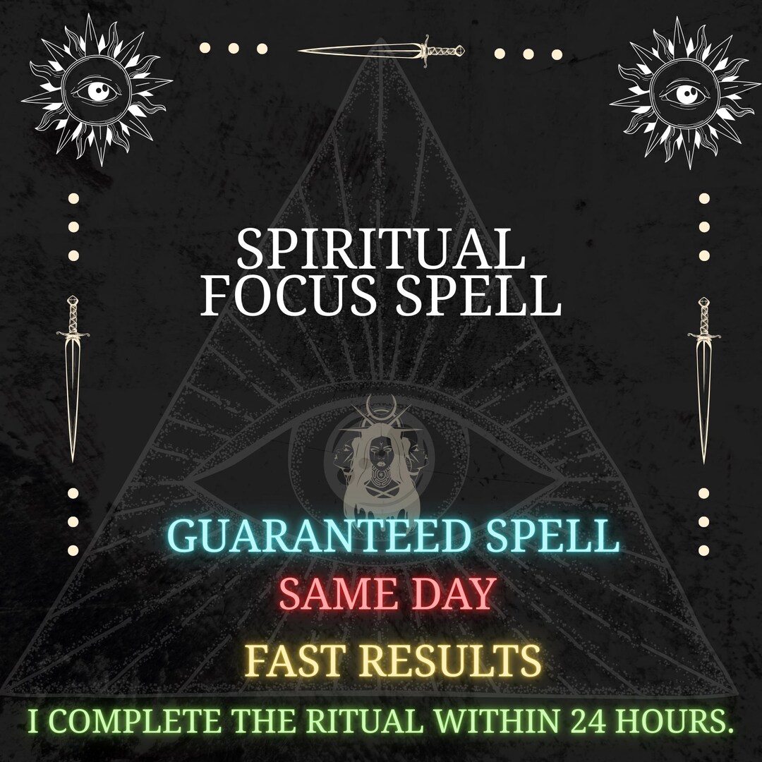 Spiritual Focus Spell – Mental Clarity, Inner Alignment & Concentration ...