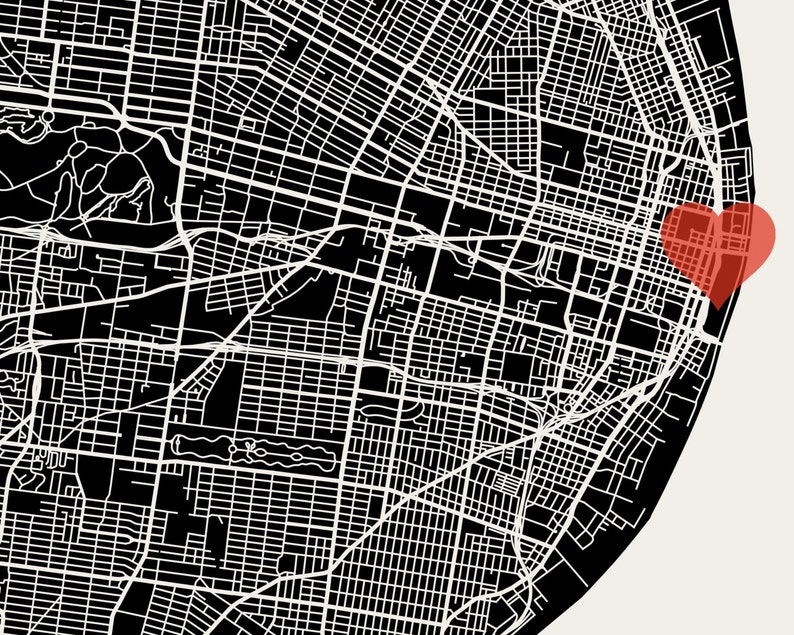 Personalized St Louis City Map Art Print - Custom Run Modern Wall ...