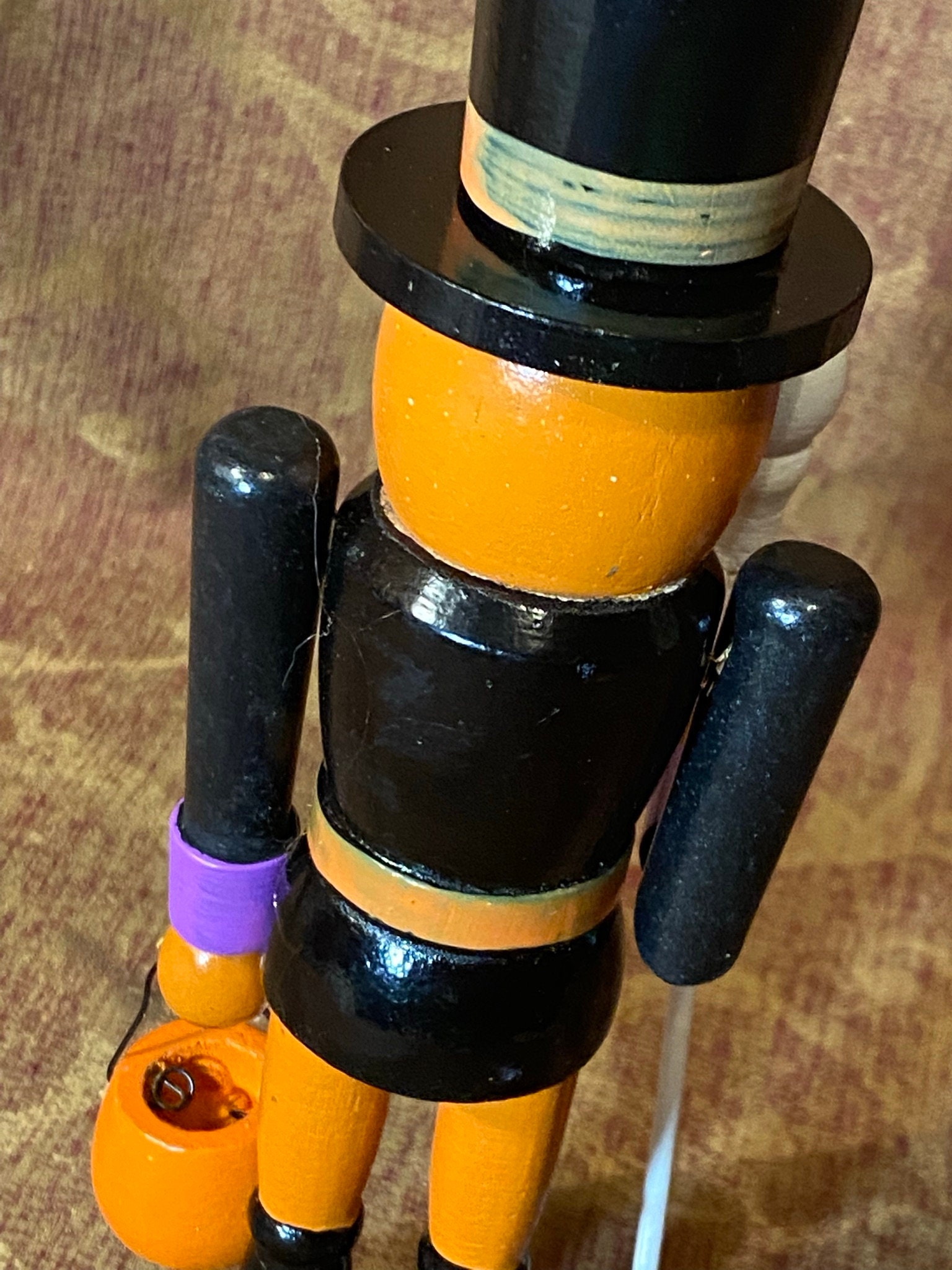 Halloween PUMPKIN MAN NUTCRACKER8.5 Wooden Decorationnew - Etsy