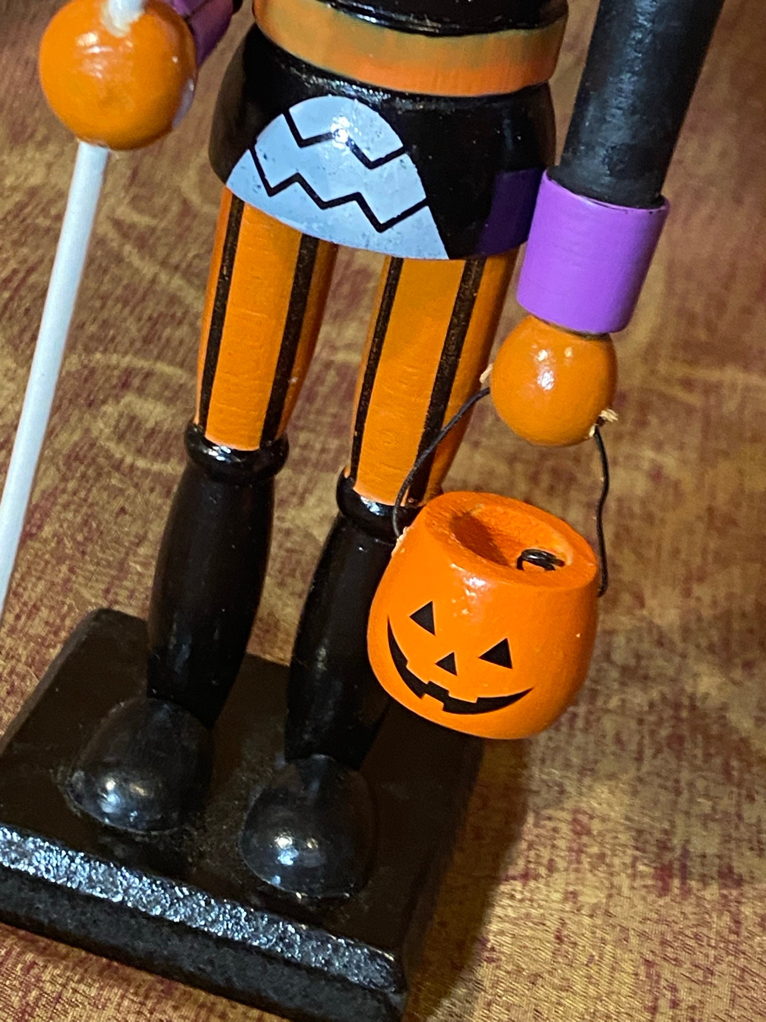Halloween PUMPKIN MAN NUTCRACKER8.5 Wooden Decorationnew - Etsy