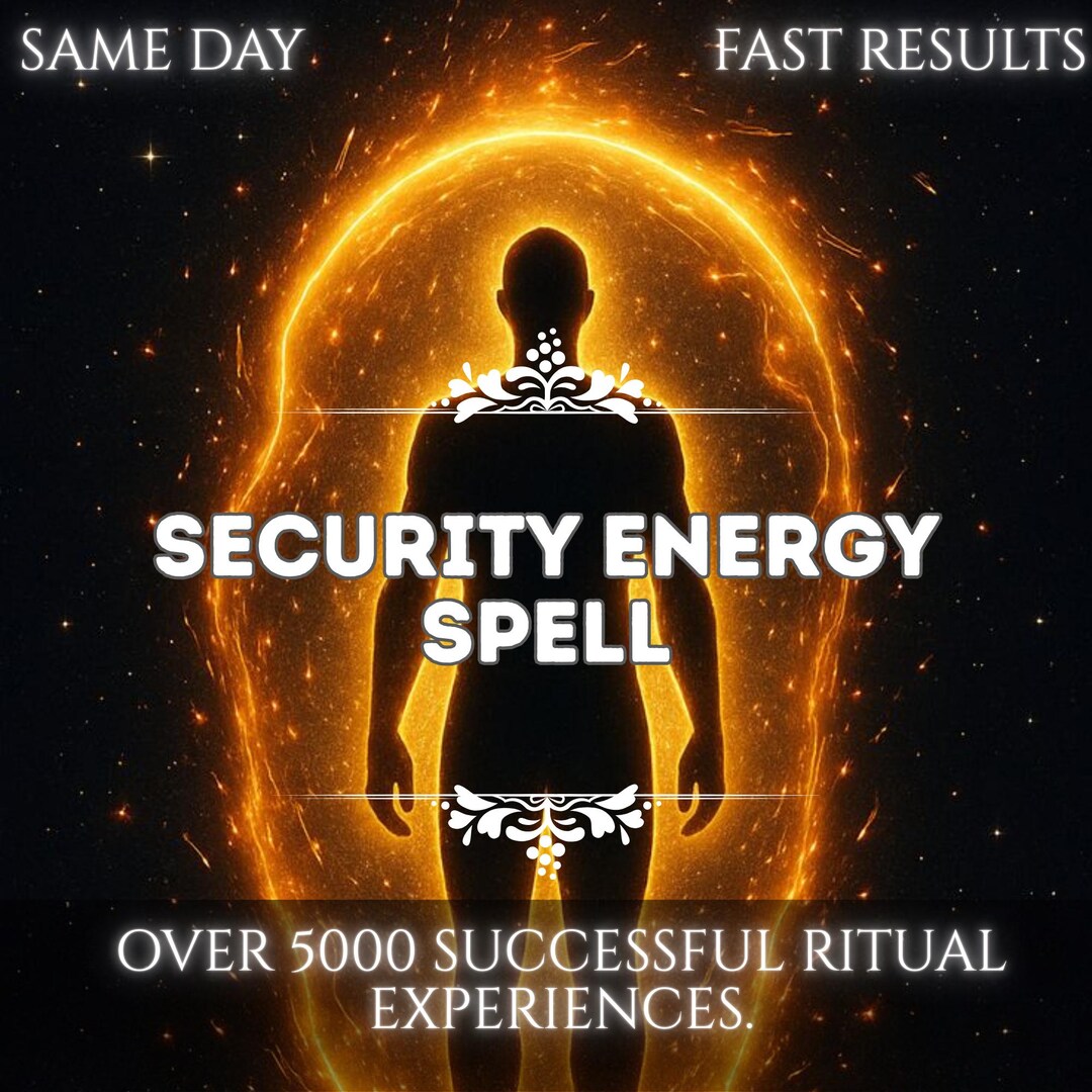 Security Energy Spell – Safety, Protection & Energetic Stability ...