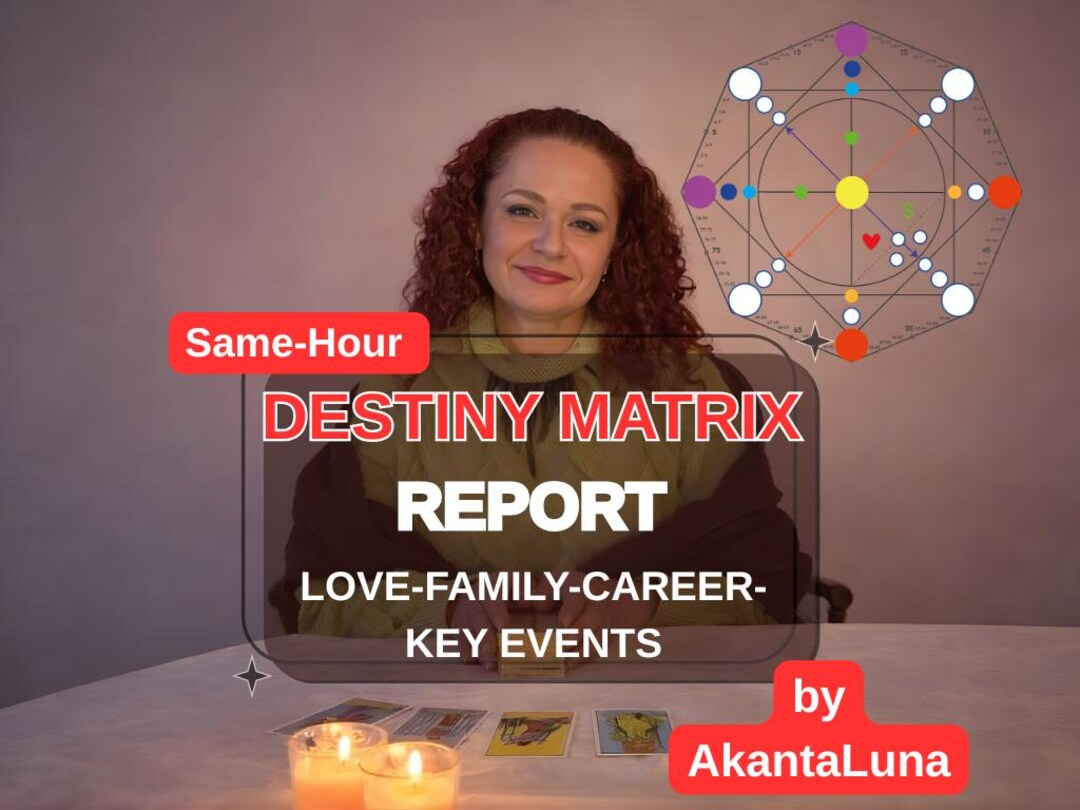 Soul Destiny Matrix Analysis, Birth Chart Reading, Numerology (digital ...