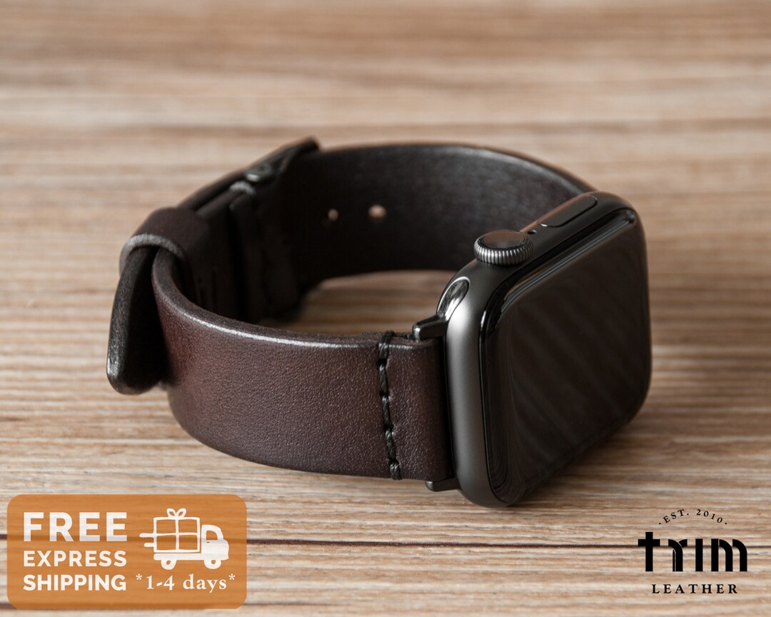 Apple Watch Band 49mm 45mm 44mm 41mm 40mm Men Women Leather Watch Band ...