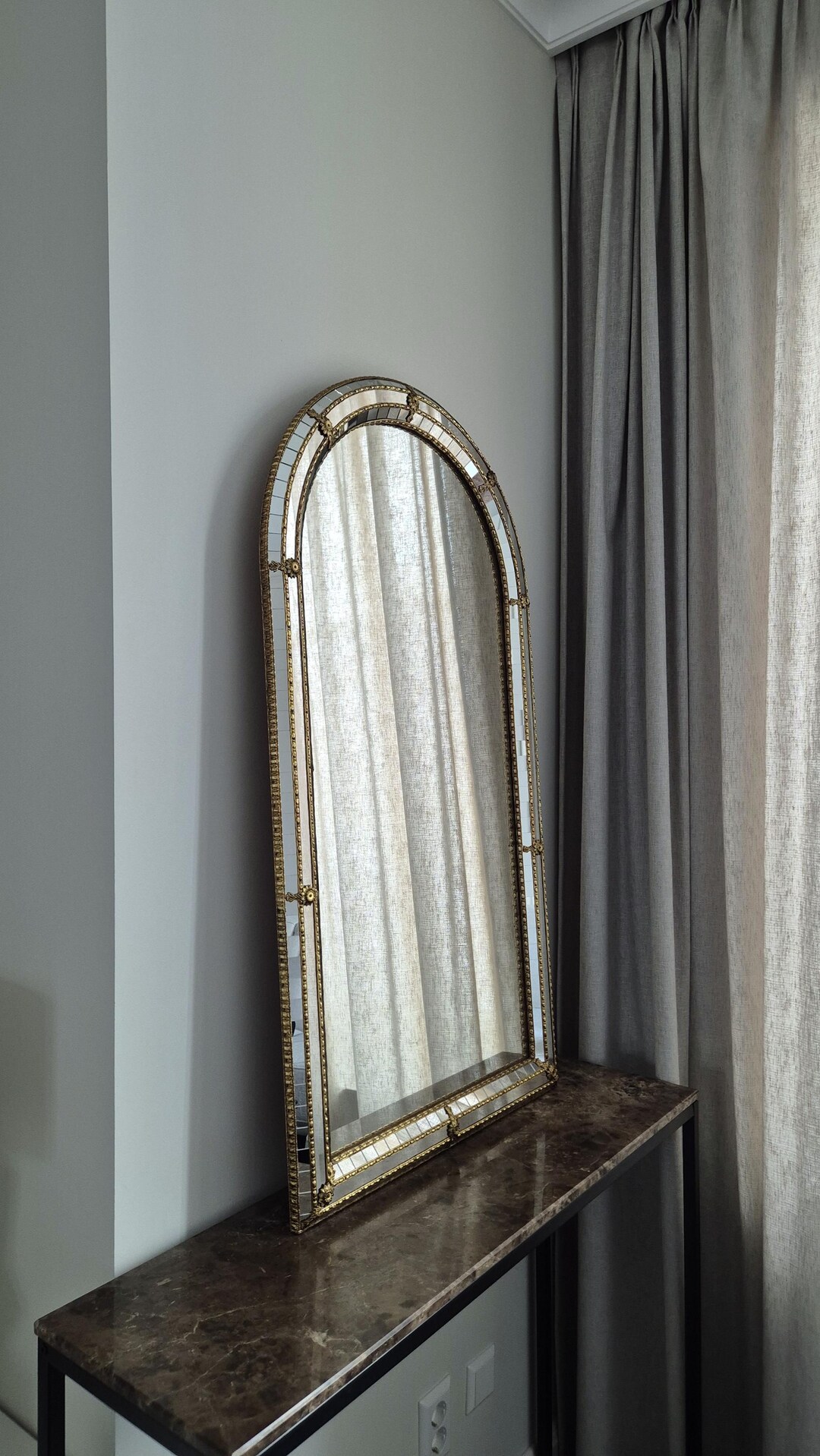 Spanish Venetian Full Length Vintage Mirror Hollywood Regency 1990s 80s ...