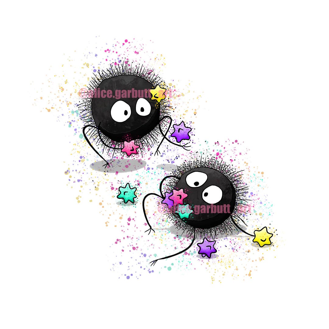 Spirited Away Soot Sprites/susuwatari Illustration | Transparent ...
