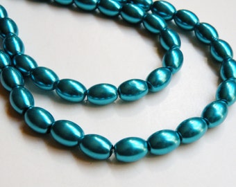 Aqua Blue Pearls (You'll Enjoy) | Etsy