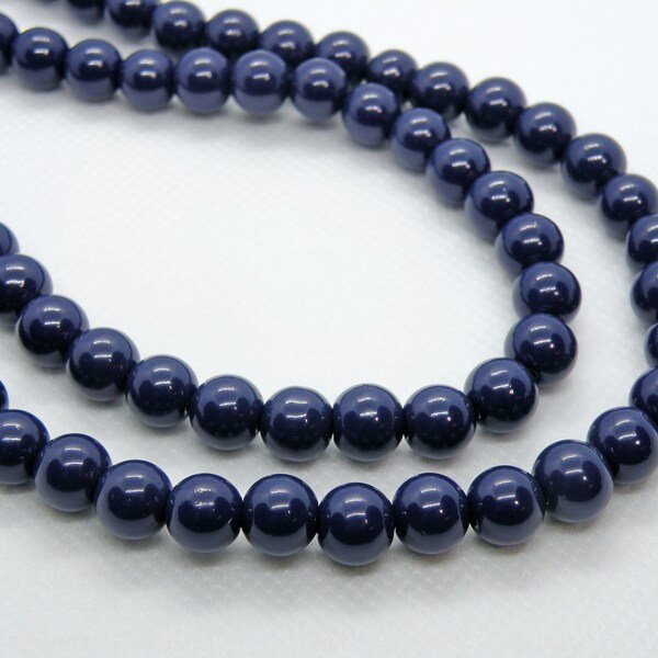Opaque Navy Blue - Etsy
