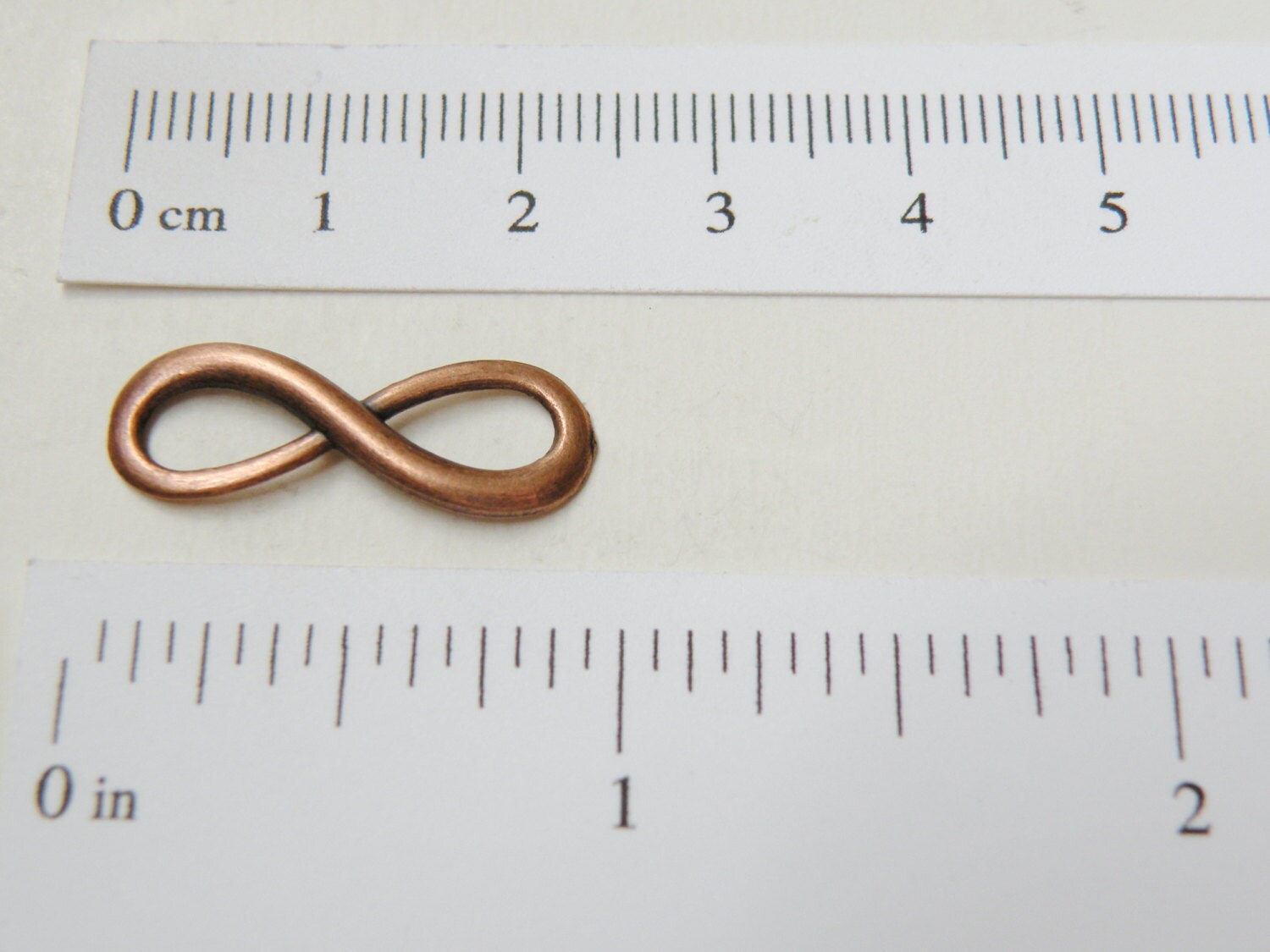 10 Infinity Connector Links Charm Pendant Antique Copper Brass Figure 8 ...