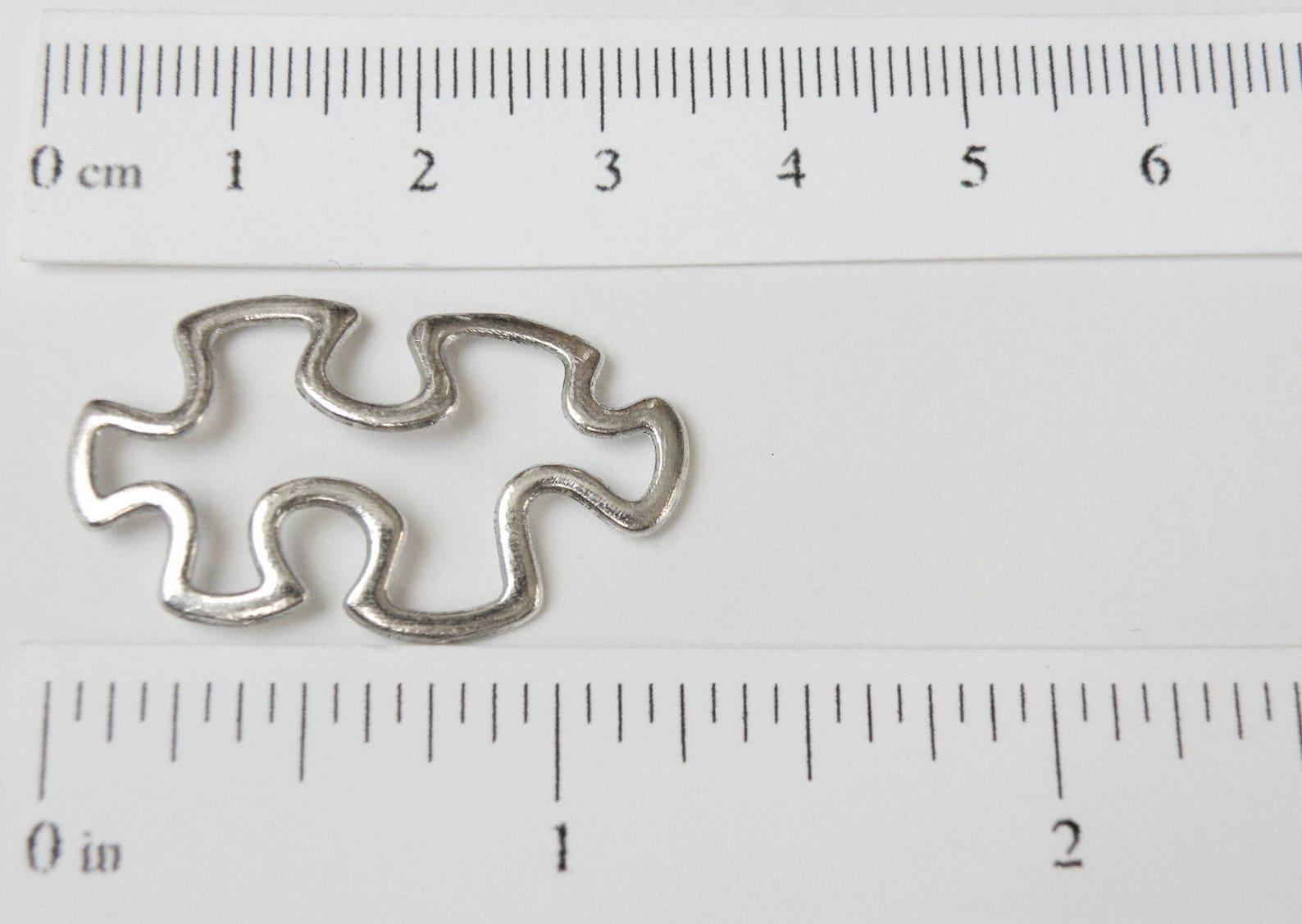 10 Jigsaw Puzzle Connector Links Curved Focal Piece Autism - Etsy