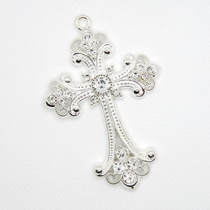Shiny Cross Pendant - Etsy