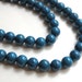 Riverstone Beads in Blue Round Gemstone 8mm Full Strand 4295GS - Etsy