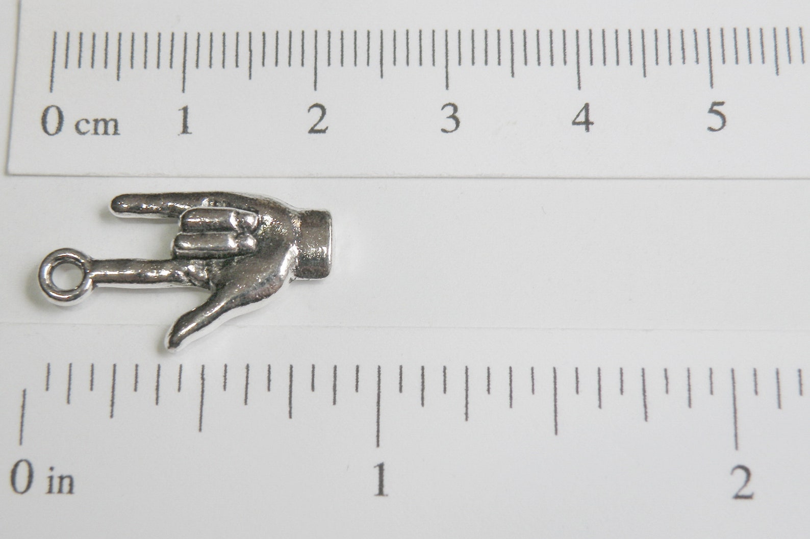 10 I LOVE YOU Hand Charms American Sign Language ASL Antique - Etsy