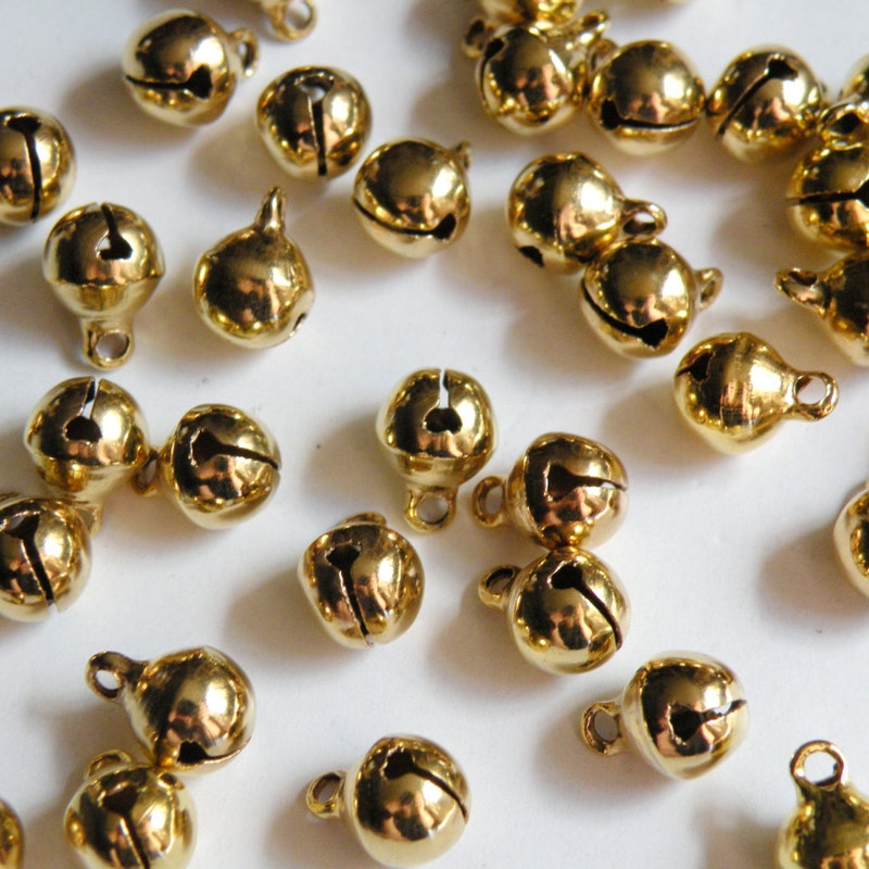 Gold Bell - Etsy