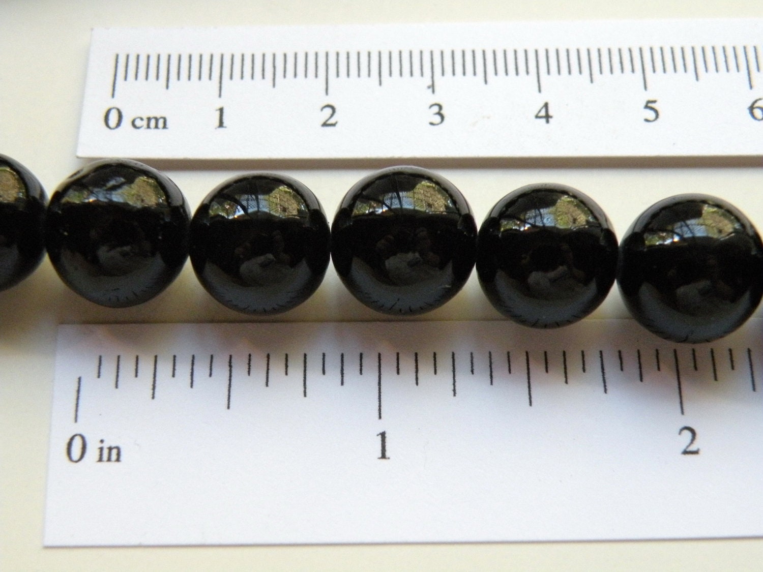 Riverstone Beads in Jet Black Round Gemstone 12mm Full Strand 9461GS - Etsy