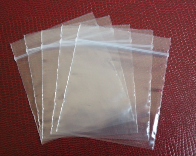 100 2x2 Inch Reclosable Plastic Bags 2 Mil Poly Bags Resealable ...