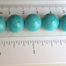Riverstone Beads in Turquoise Blue Round Gemstone 12mm Full Strand ...