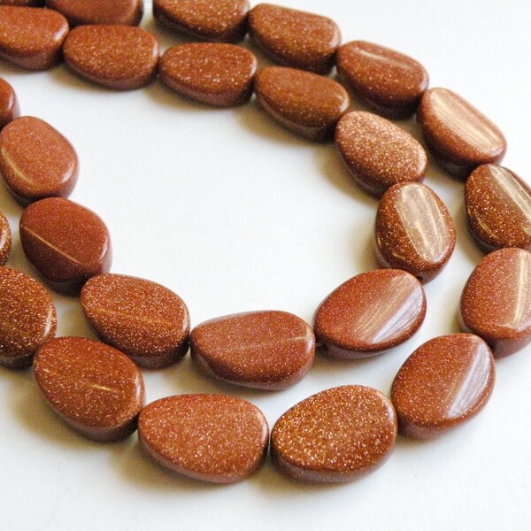 Brown Goldstone - Etsy