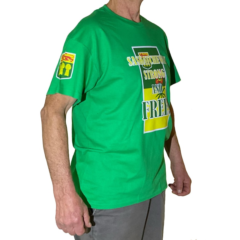 Saskatchewan Strong and Free T-shirt - Etsy