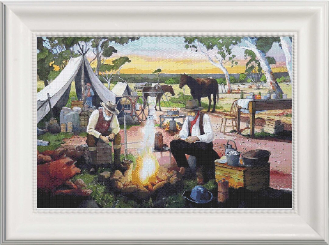 Droves Cooks Counted Cross Stitch Pattern (digital Pattern) Works in ...