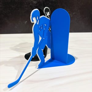 3D Printed Hockey Player Bookends for Game Changers Collection - Etsy