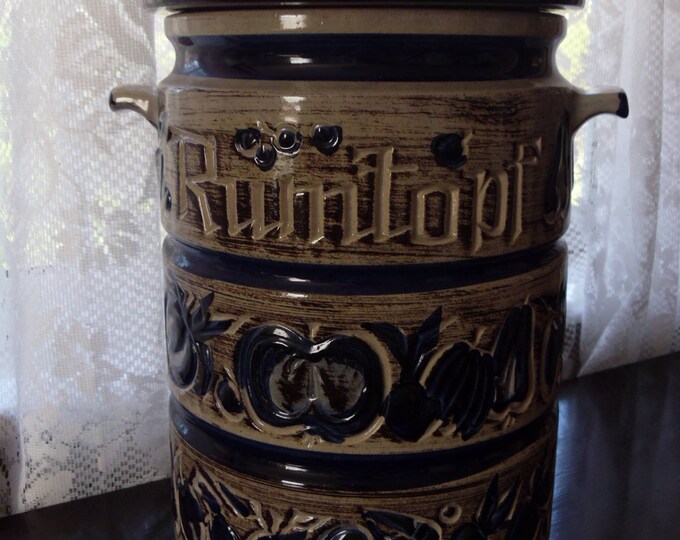 Vintage Large RUMTOPF (rum Pot) GERMAN Fruit Preserving Pot ...