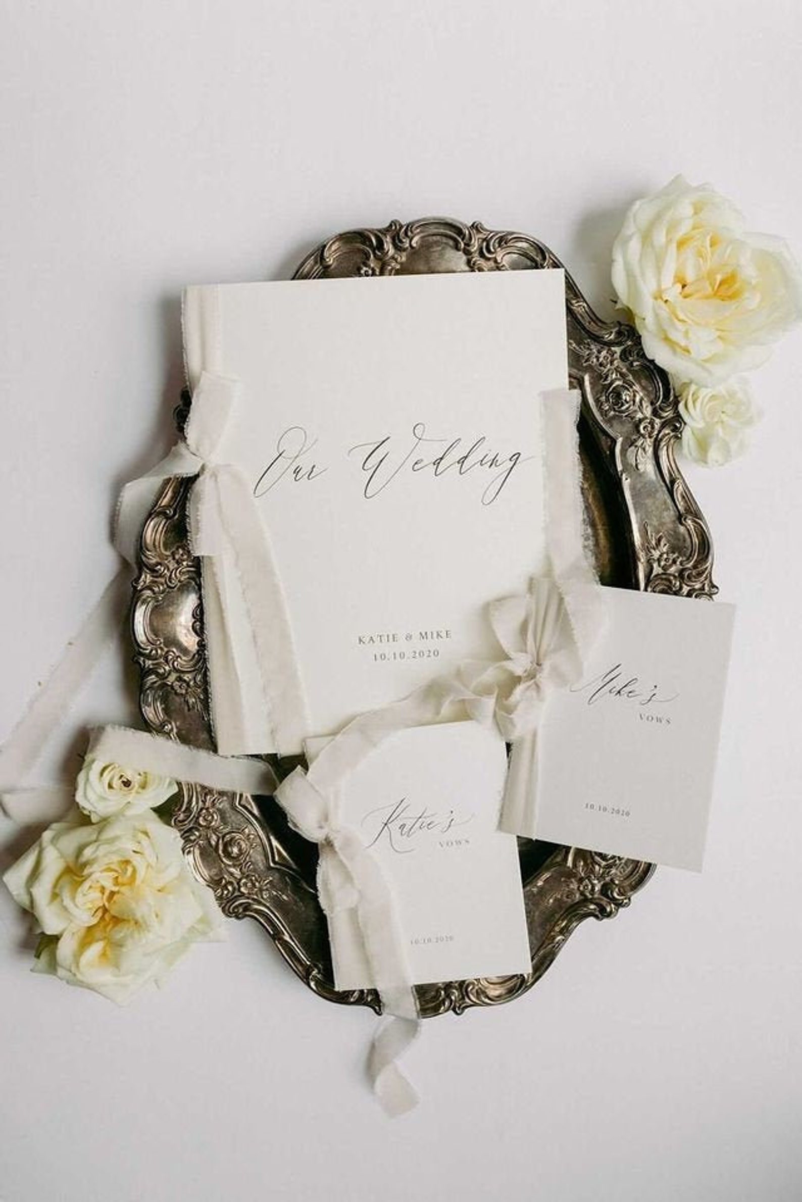 Wedding Officiant Book Vow Book Bundle Ceremony Book Vow - Etsy