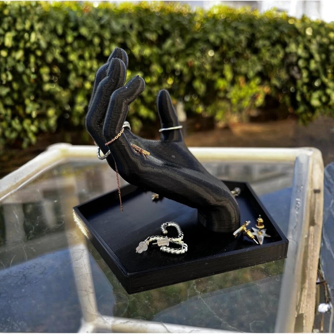 Hand Ring Holder - 3D Printed Jewelry Stand, Accessory Organizer ...
