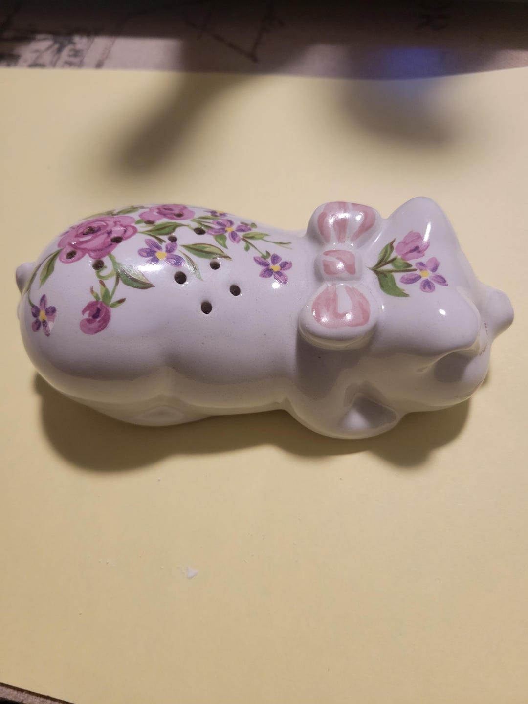 Vintage Avon Ceramic Pig With Sweet Honesty Bath Salts. - Etsy