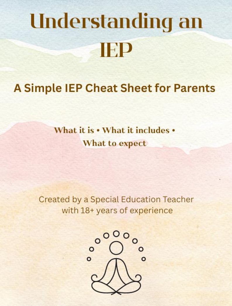 IEP Explained Simply for Parents | Understand Your Child’s IEP ...