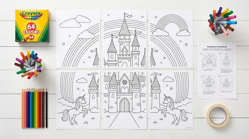 Japanese Castle Coloring Pages Printable – Cultural Activity for Kids ...