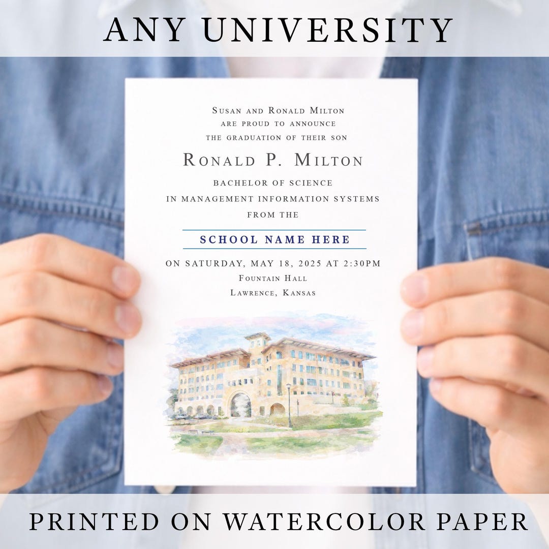 Graduation Announcements in Minnesota, Custom College Graduation ...