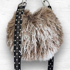 Medium Crossbody Bag Wool Purse Boho Purse Hobo Bag - Etsy