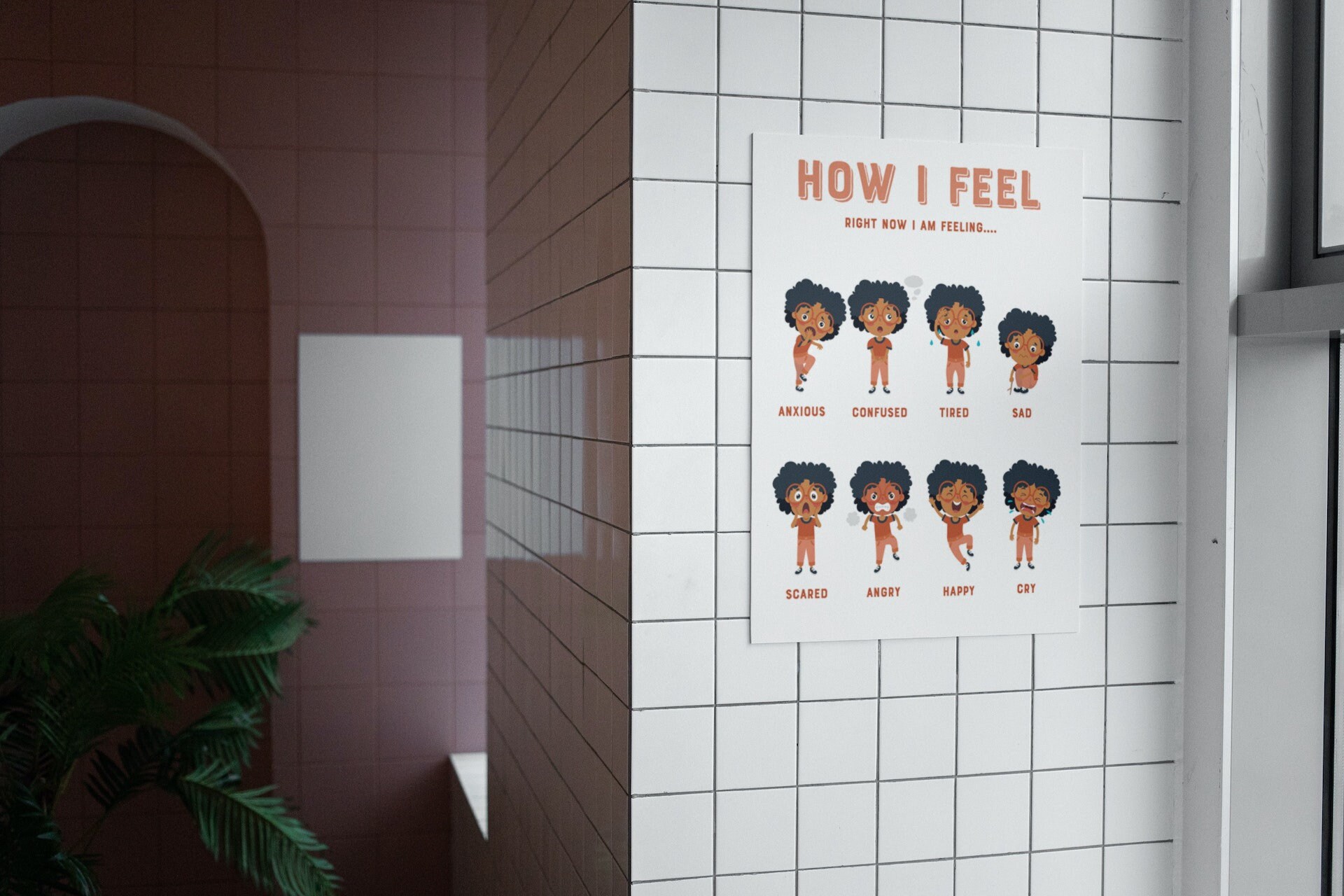 Feelings Poster, Emotions Chart, Classroom Decor, Affirmations Poster ...