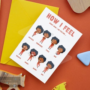 Feelings Poster, Emotions Chart, Classroom Decor, Affirmations Poster ...