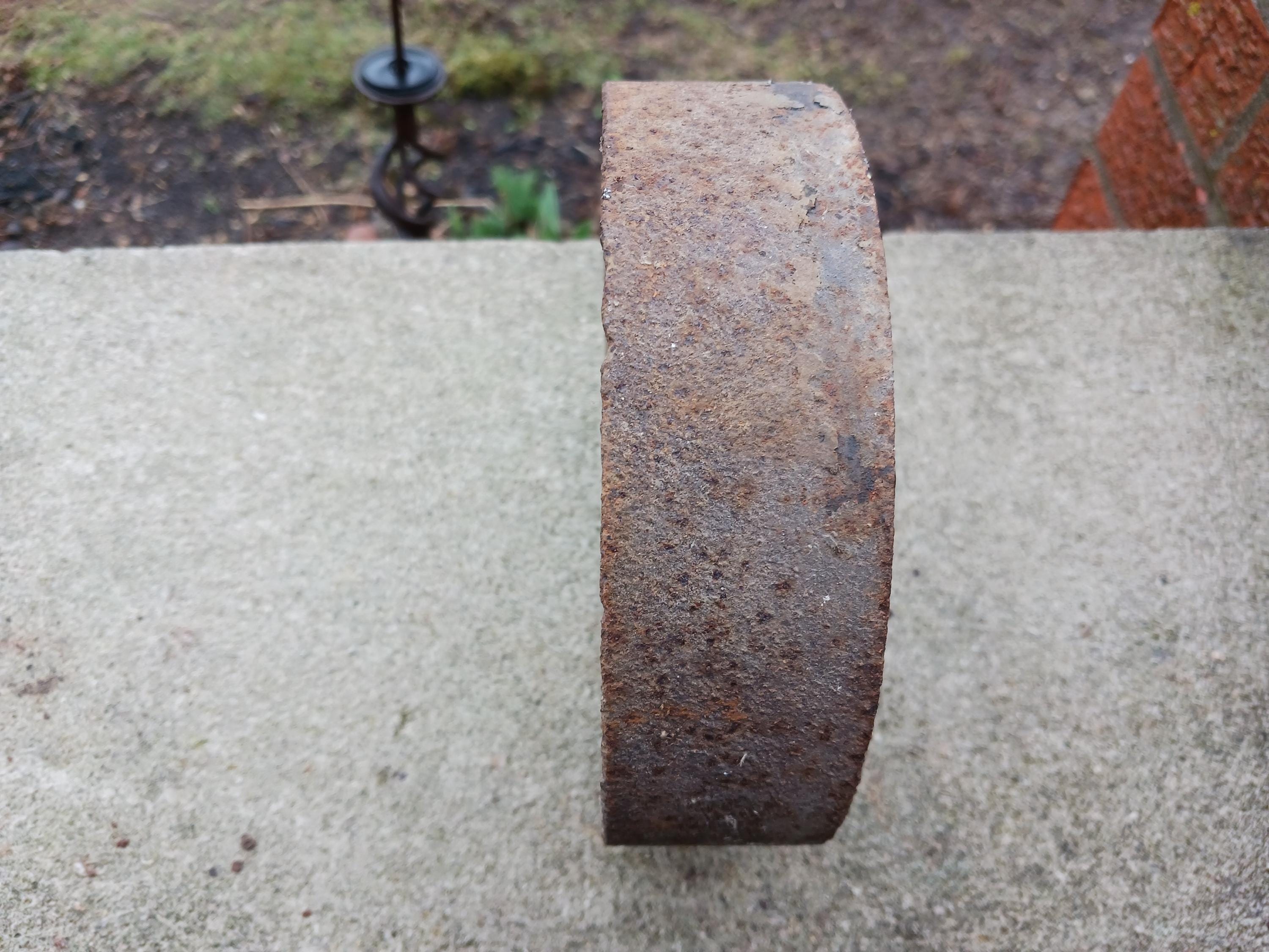Vintage 1900s Wheel Cast Iron Gear Cog 6 Inch Industrial Steampunk Art ...