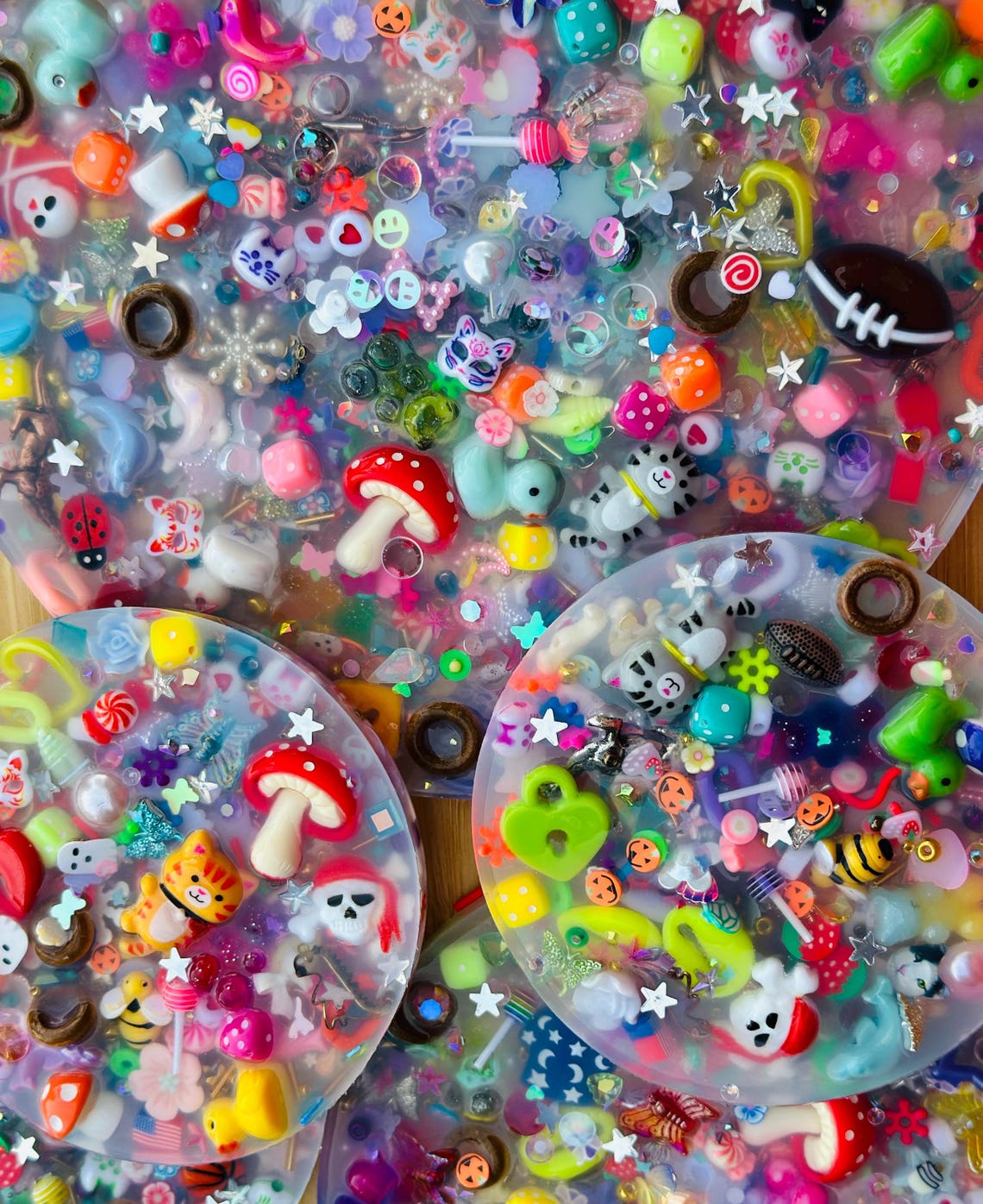 Handmade Sensory Fidget Toy: Big Everything Charms Picky Pad - Etsy