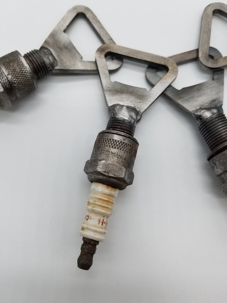Spark Plug Bottle Opener Ready to Ship Handmade Car Guy - Etsy