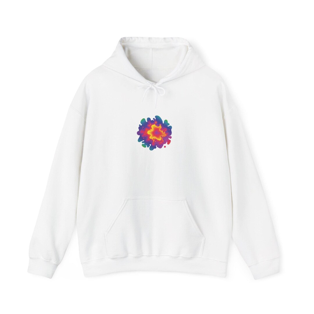 Thermographic Heat‑map Bloom Hoodie | Thermal Camera Art, Infrared ...